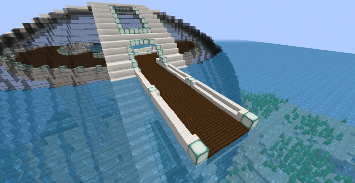The Aquarius: An Ocean Spawn Site Minecraft Map
