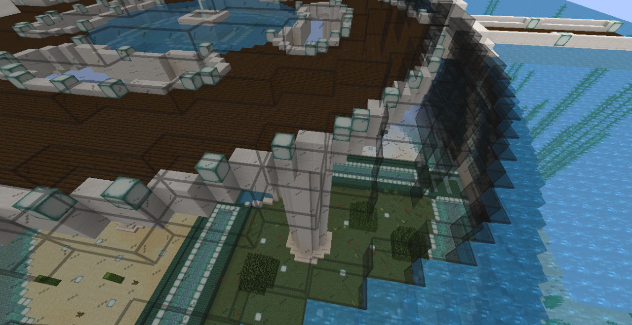 The Aquarius: An Ocean Spawn Site Minecraft Map