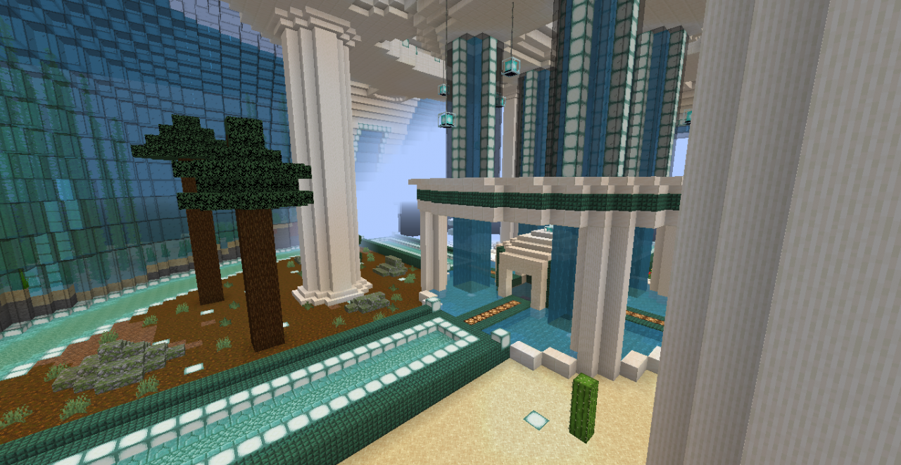 The Aquarius: An Ocean Spawn Site Minecraft Map