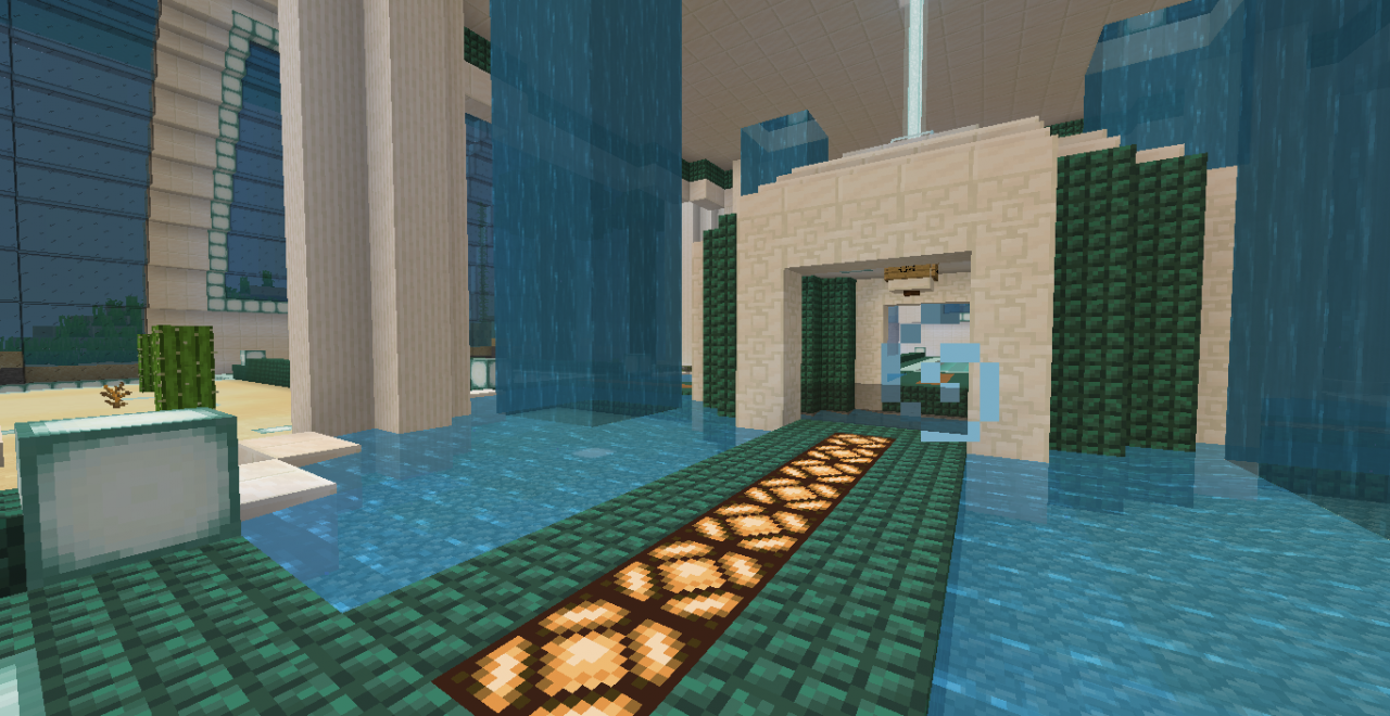 The Aquarius: An Ocean Spawn Site Minecraft Map