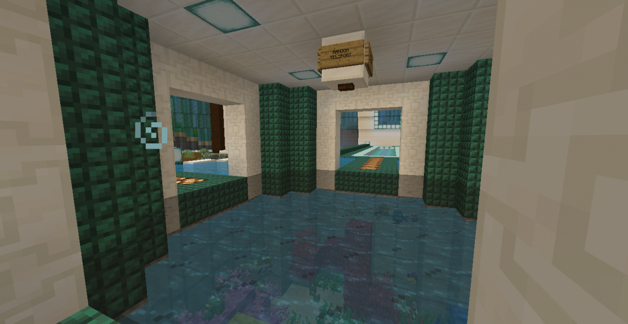 The Aquarius: An Ocean Spawn Site Minecraft Map
