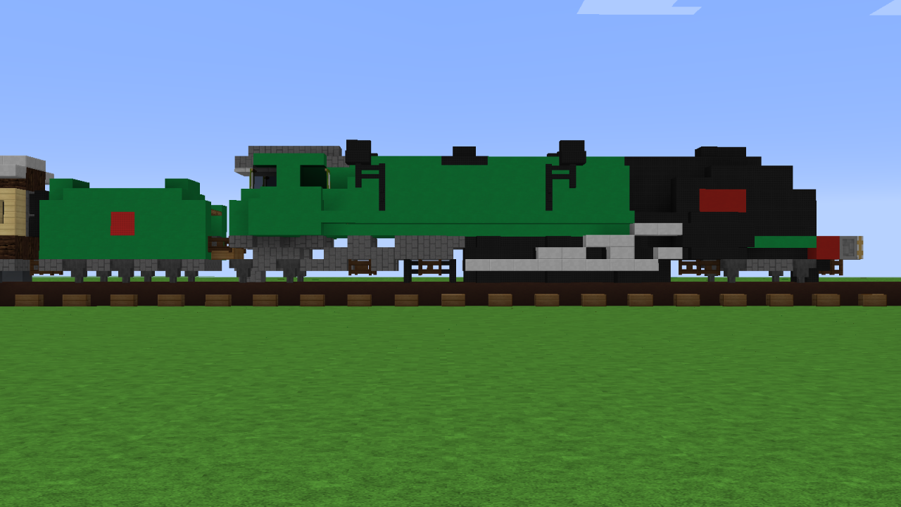 BR 7MT 70000 Britannia 1.5:1 Scale Steam Locomotive | Minecraft Project ...
