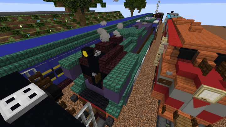 Steamrail Quad header 2001 Minecraft Map