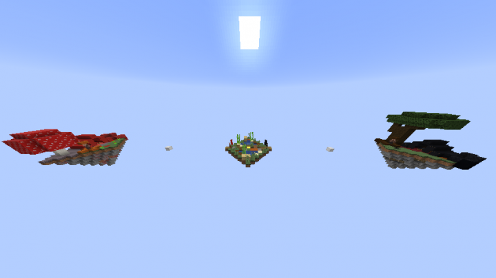 Bedwars Map (1 vs. 1/red vs. black) Minecraft Map