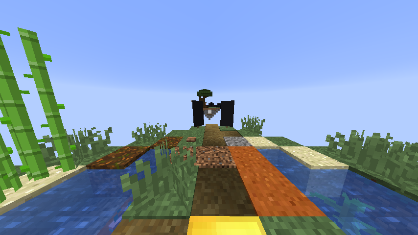 Bedwars Map (1 vs. 1/red vs. black) Minecraft Map