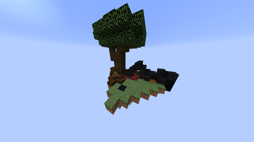 Bedwars Map (1 vs. 1/red vs. black) Minecraft Map