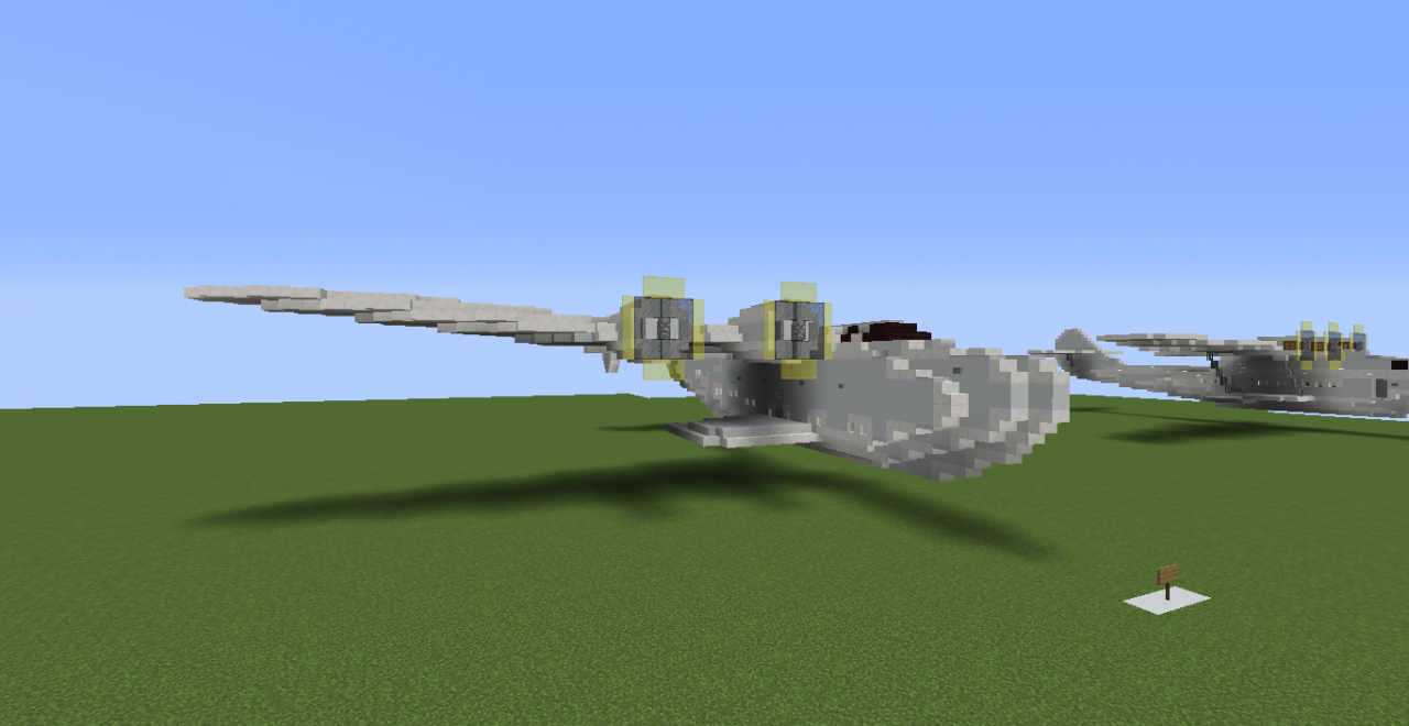 Boeing 314A Clipper 1,5:1 BOAC "Berwick" Minecraft Map