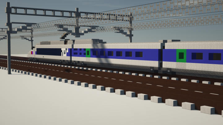 SNCF TGV Réseau | DOWNLOAD Minecraft Map