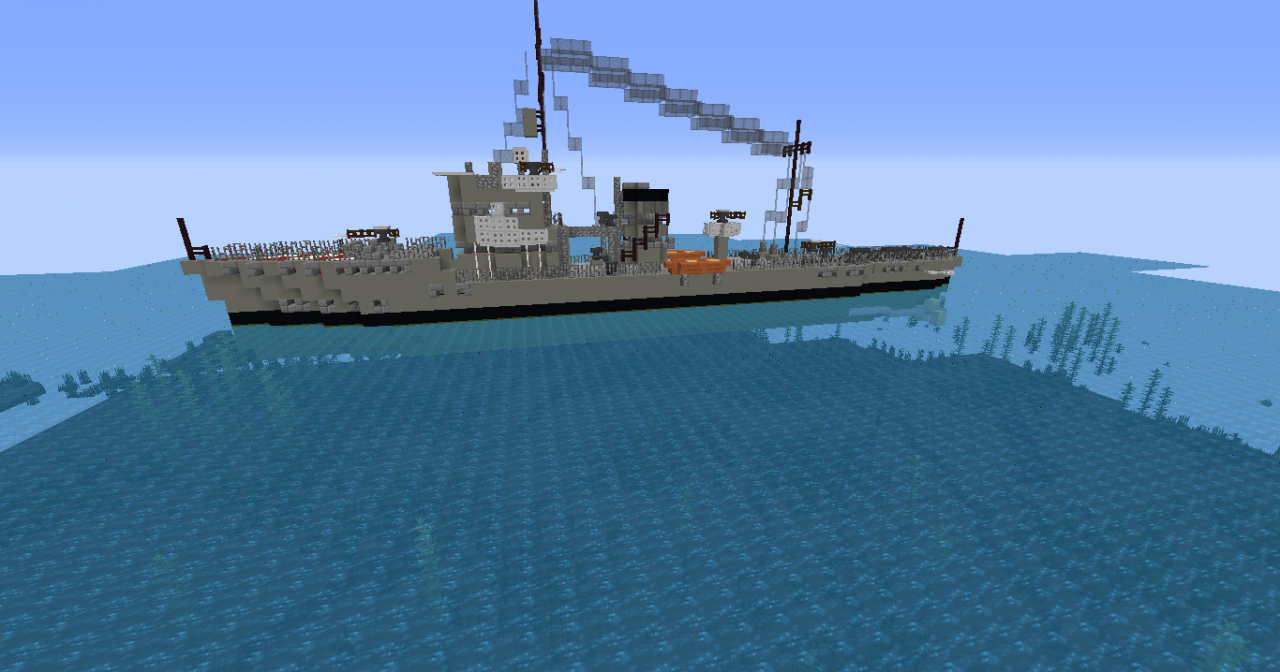 Italian submarine chaser Albatros Minecraft Map