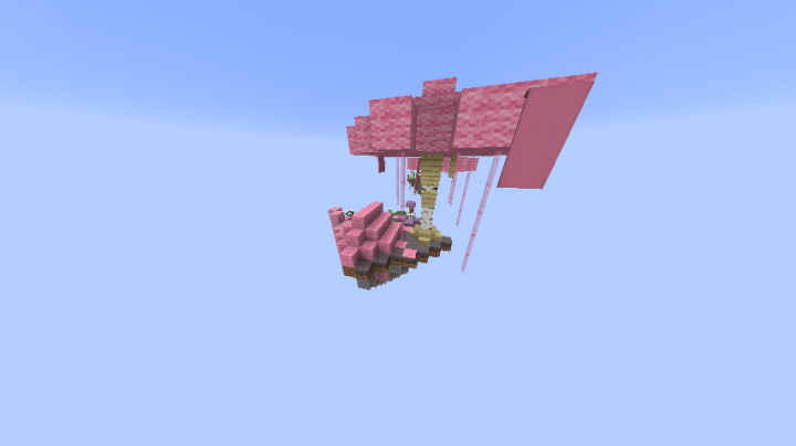 Bedwars Map (1 vs. 1/pink vs. black) Minecraft Map