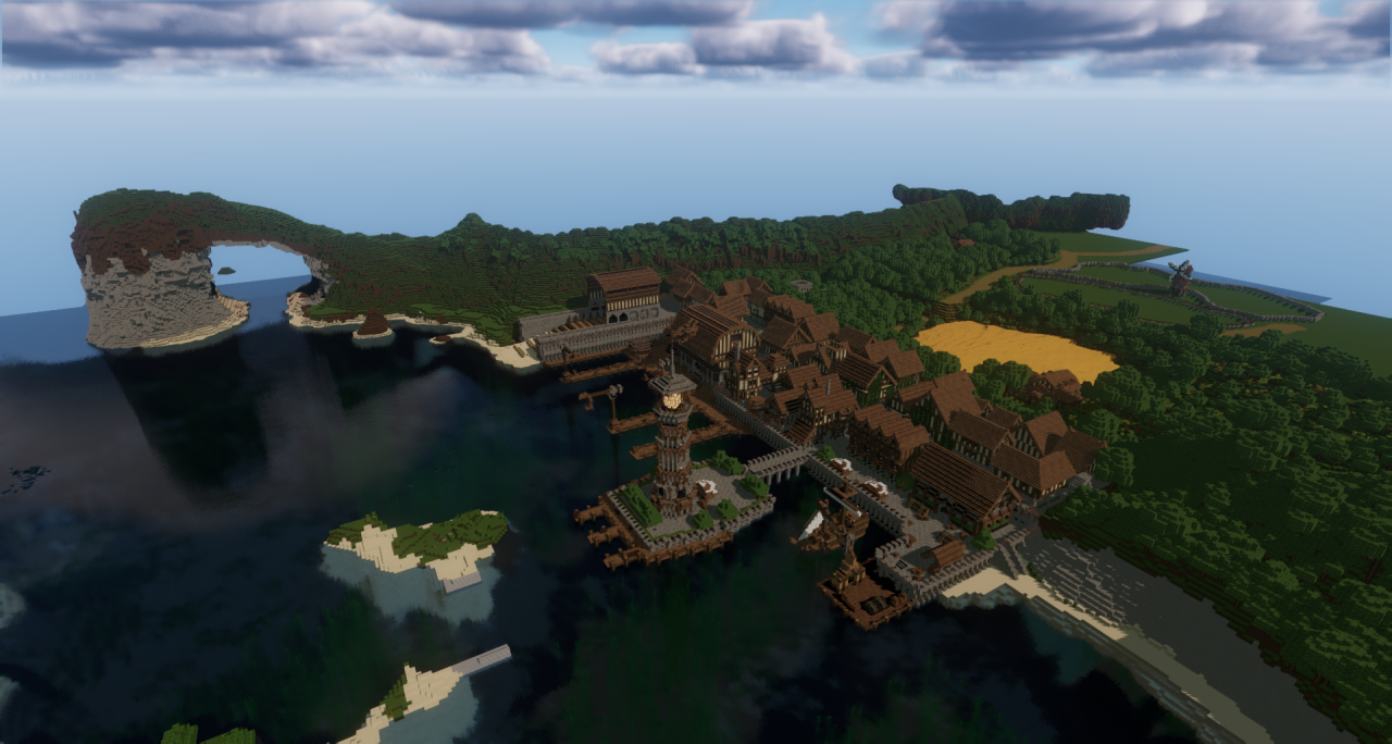 Altas - The Docks Minecraft Map