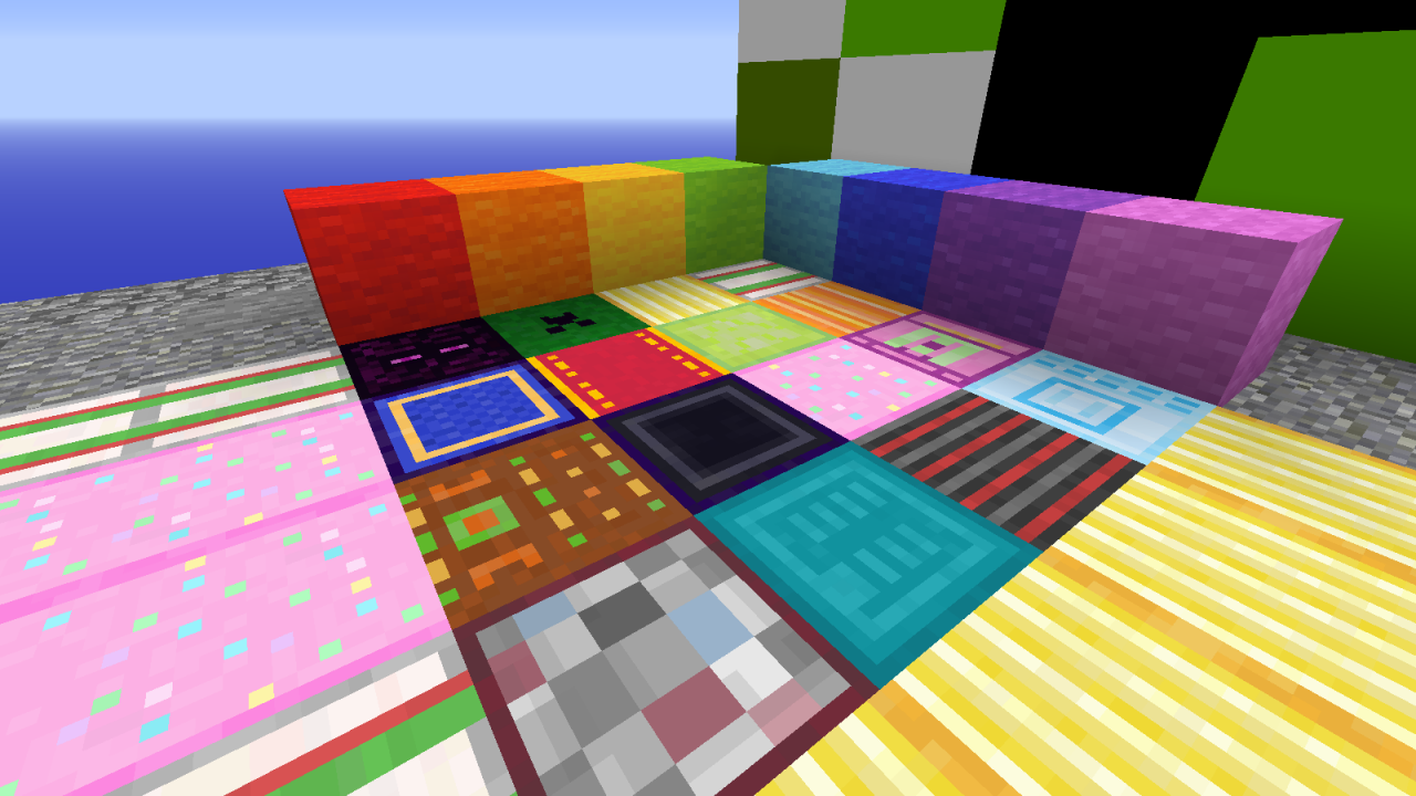World of Color v2 (Not Supported) Minecraft Texture Pack