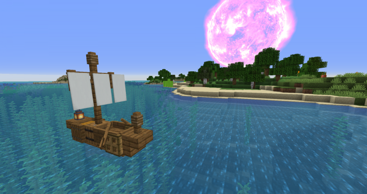 Small Ship / Boat + Tutorial Minecraft Project