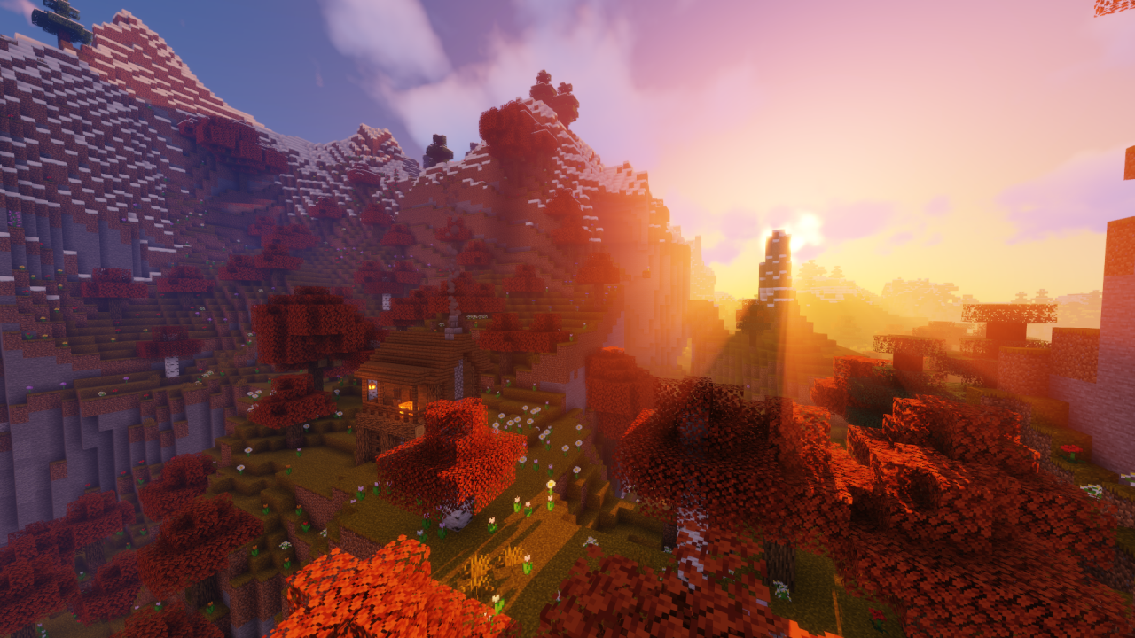 Autumn Resource Pack 1.14 Minecraft Map