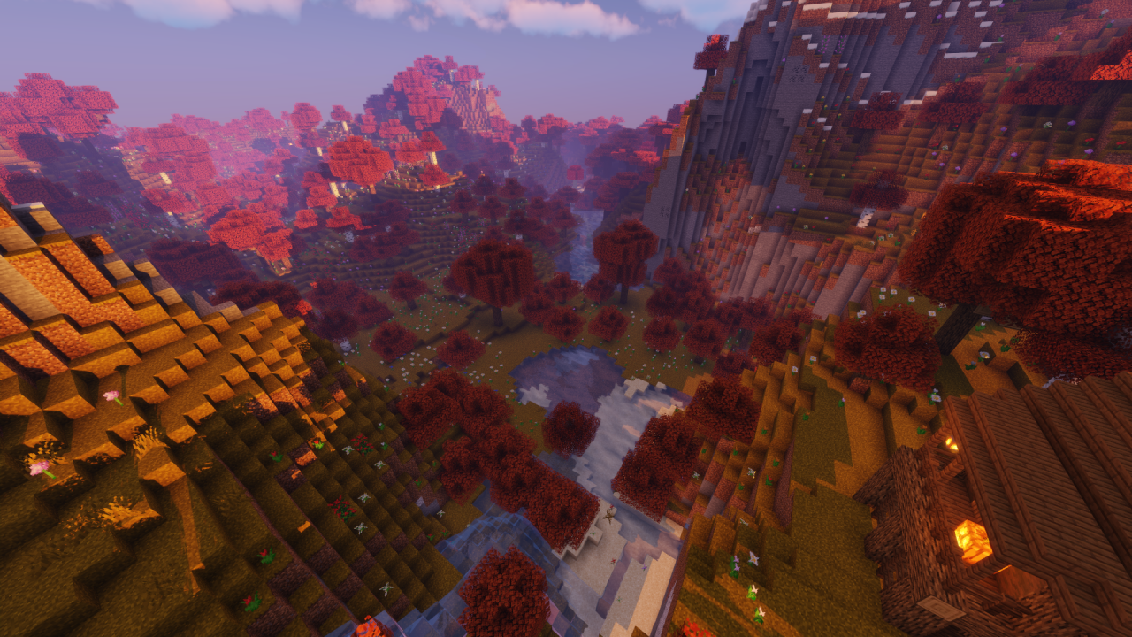 Autumn Resource Pack 1.14 Minecraft Map