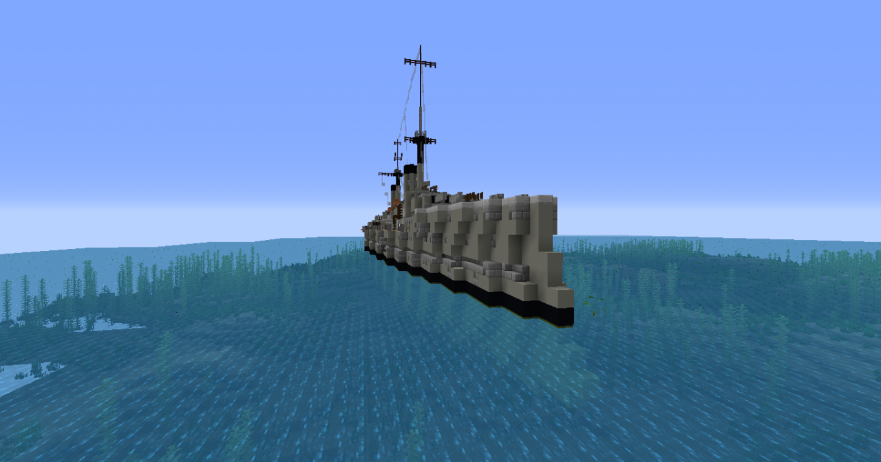 Italian cruiser San Giorgio Minecraft Map