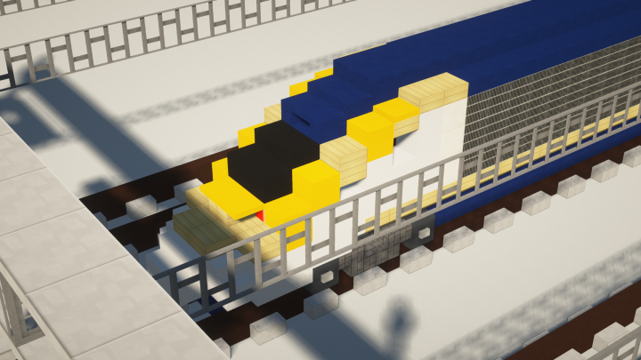 Eurostar British Rail Class 373 Minecraft Map
