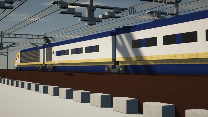 Eurostar British Rail Class 373 Minecraft Map