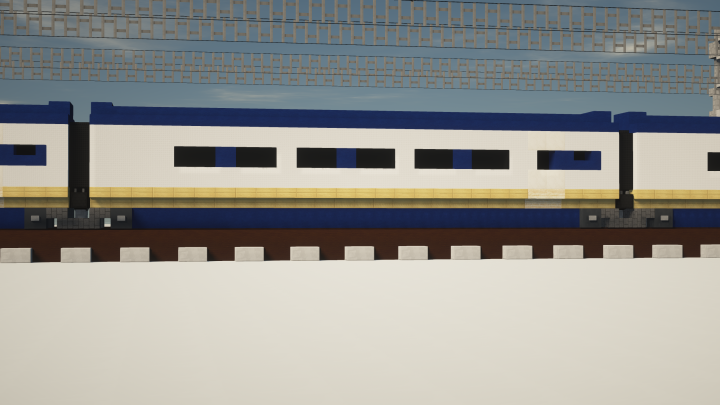 Eurostar British Rail Class 373 Minecraft Map