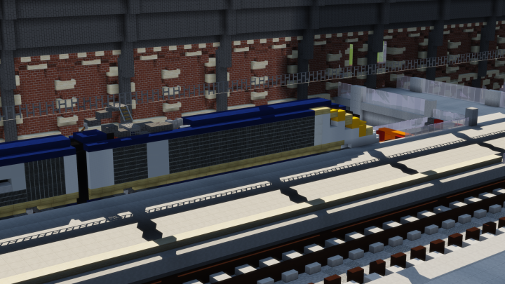 Eurostar British Rail Class 373 Minecraft Map