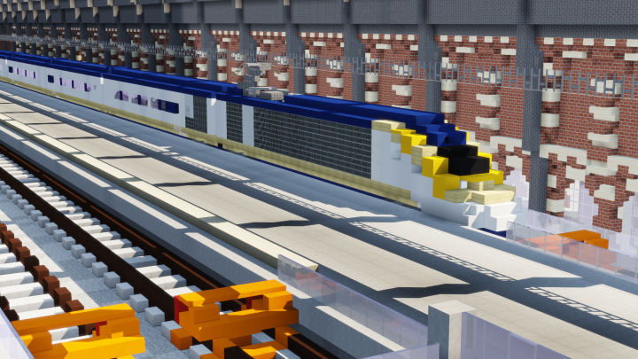 Eurostar British Rail Class 373 Minecraft Map