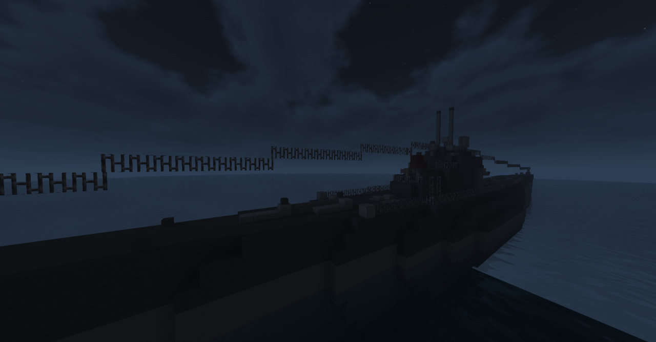 UBOAT-505 SUBMARINE | Germany WW2 MINECRAFT Minecraft Map
