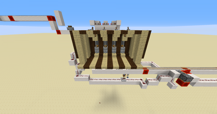 Mobile Storage Minecarts (Proof of concept) Minecraft Map