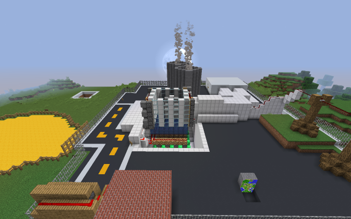 nuclear power Minecraft Map