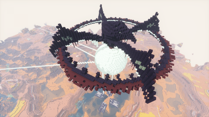 Alien Orbital Laser Artillery Minecraft Map