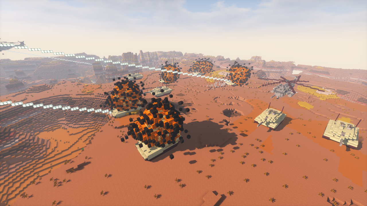 Alien Orbital Laser Artillery Minecraft Map