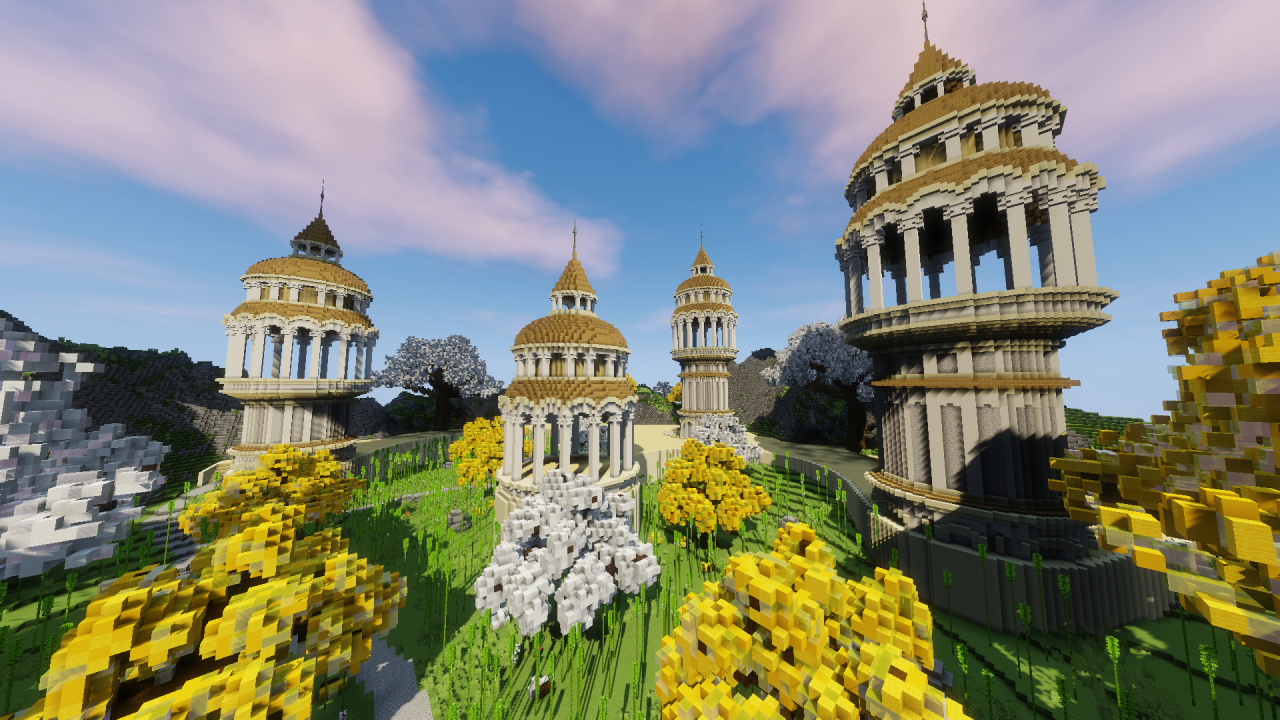 The Golden Forest Minecraft Map