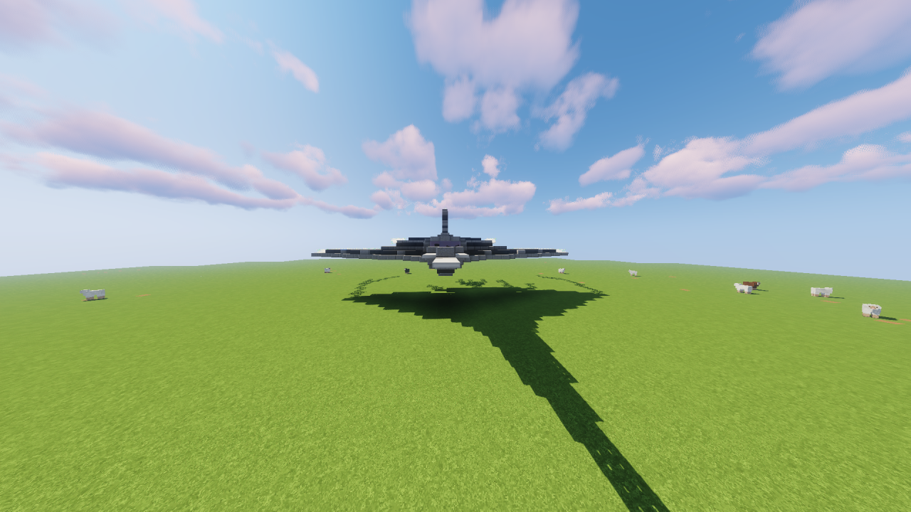 Fighter jet DOWNLOAD + SCHEMATIC Minecraft Map