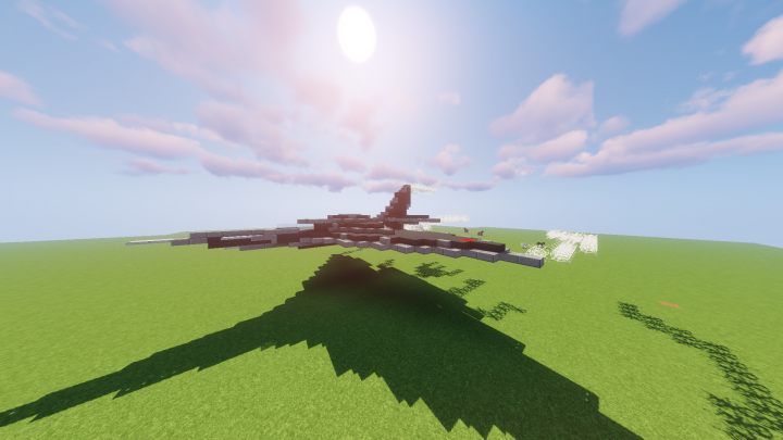 Fighter jet DOWNLOAD + SCHEMATIC Minecraft Map