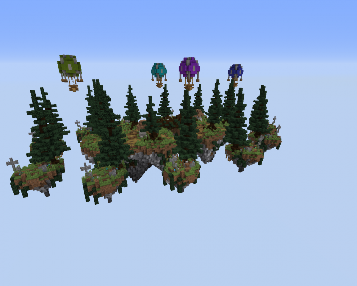 SkyWars Map - Forest Minecraft Map