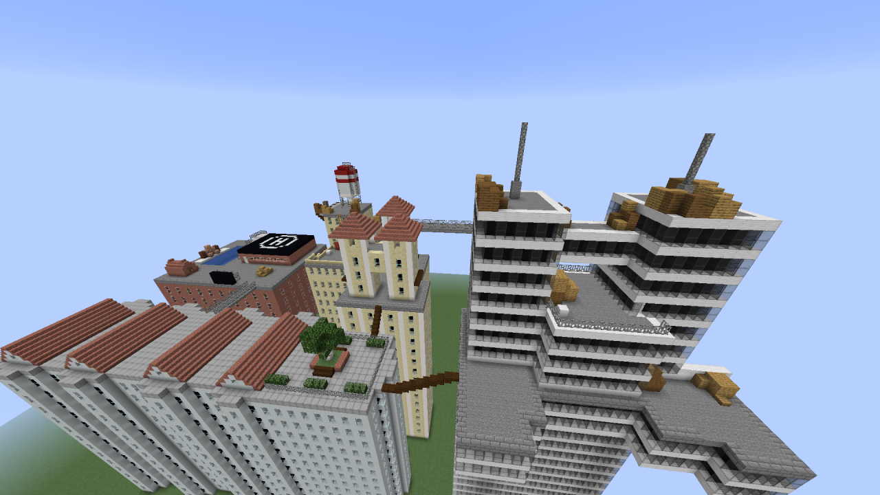 Rooftops 2016 [TTT Map] [1.15] Minecraft Map