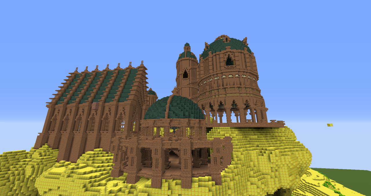 Red Castle Minecraft Map