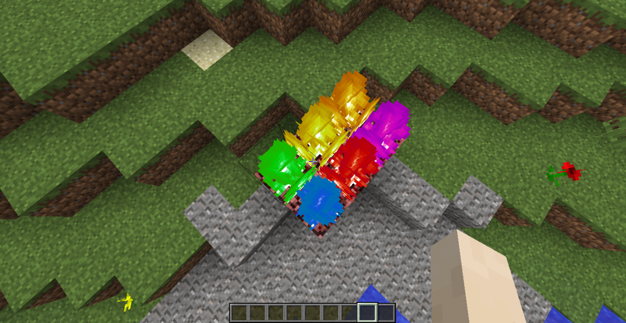 Colored Fires Minecraft Mod