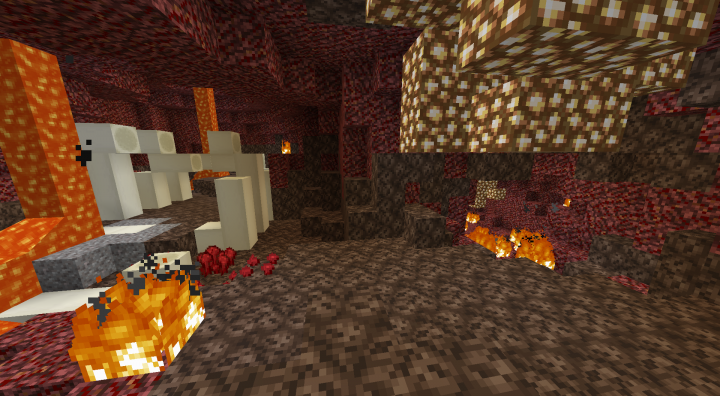 Custom Nether Biomes (Pre-Nether Update) Minecraft Map