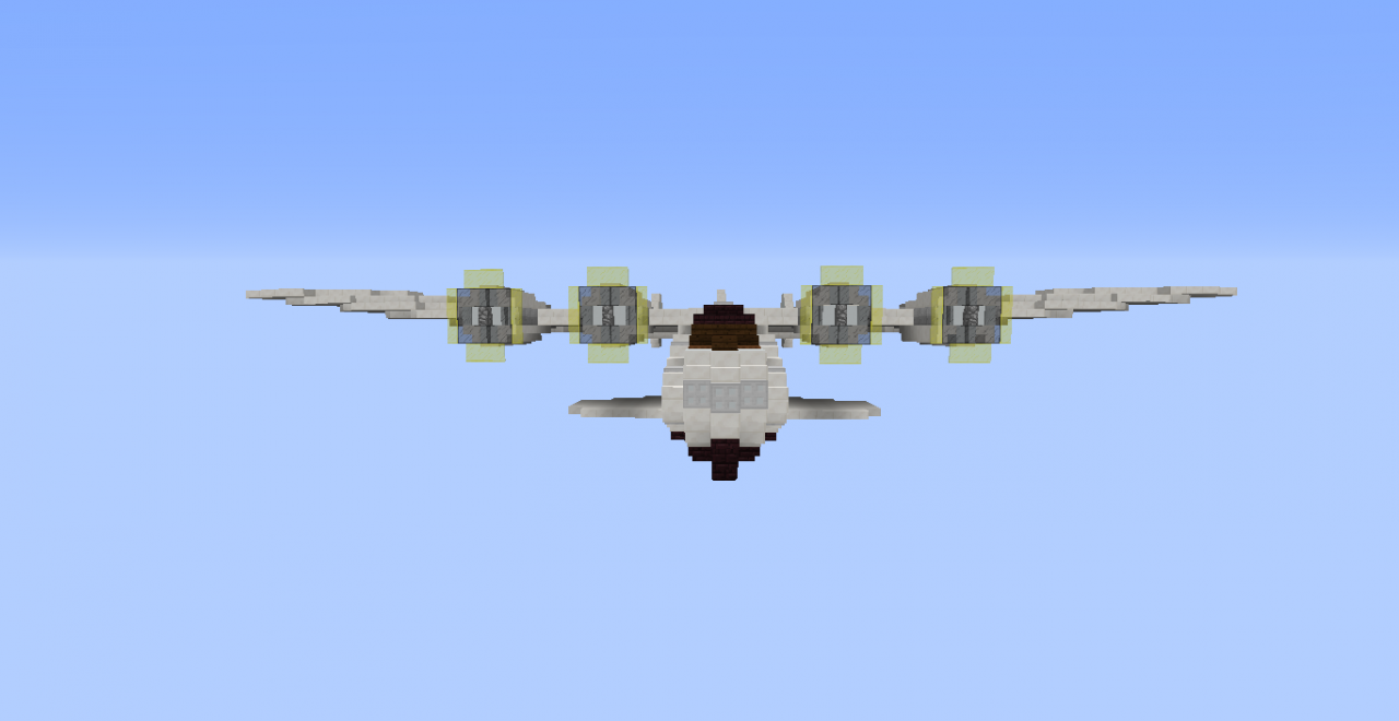 Boeing 314A Clipper 1,5:1 BOAC "Berwick" Minecraft Map