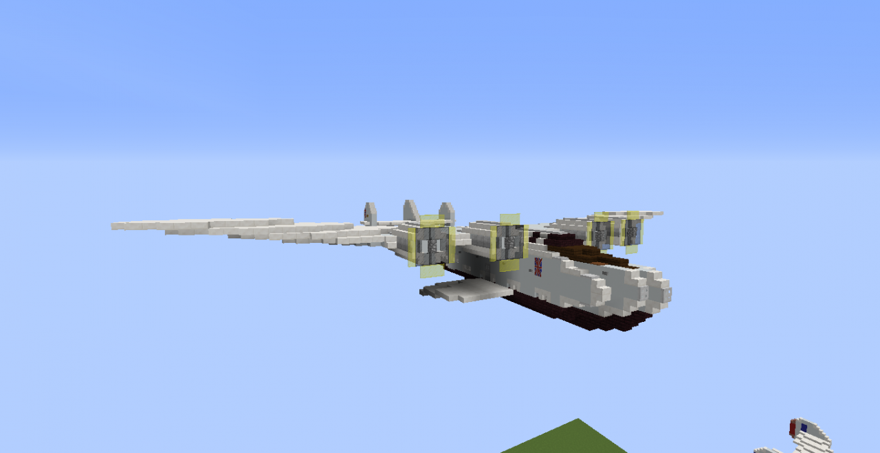 Boeing 314A Clipper 1,5:1 BOAC "Berwick" Minecraft Map