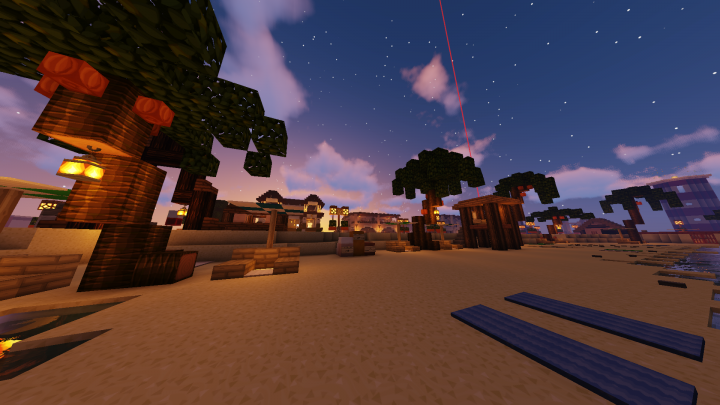 Riviera - A tropical, prosperous redstone city - BIG UPDATE Minecraft Map