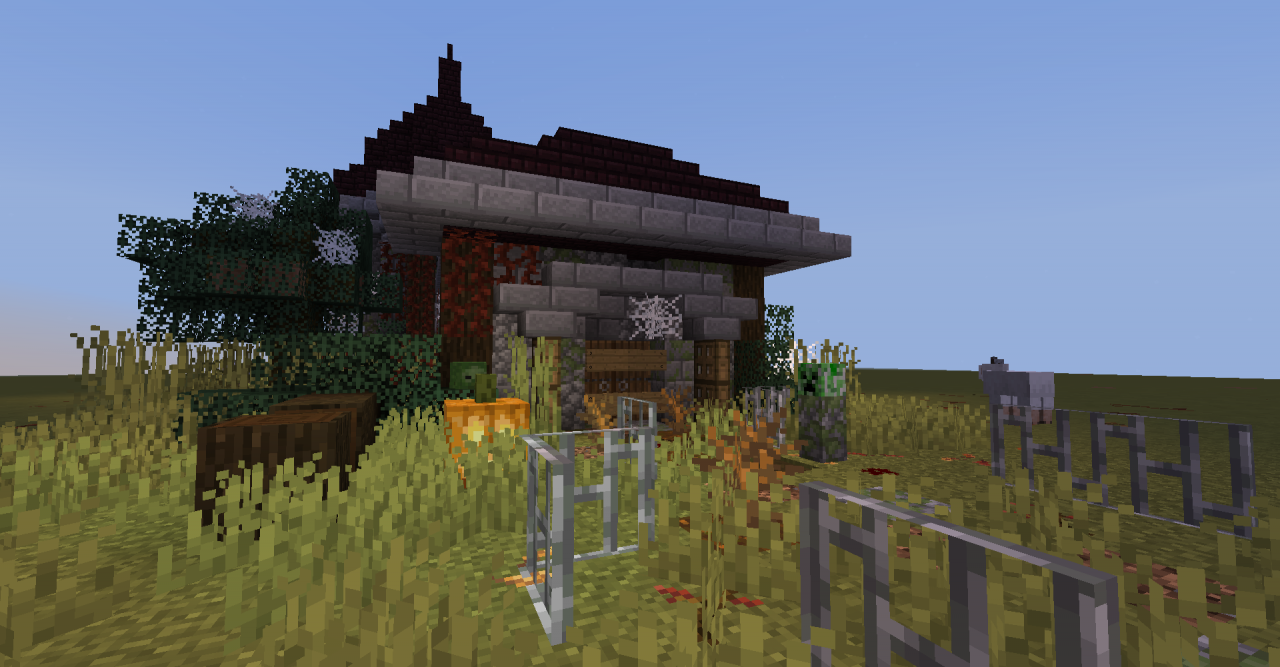 Halloween House [Java 1.14.4 free download] Minecraft Map