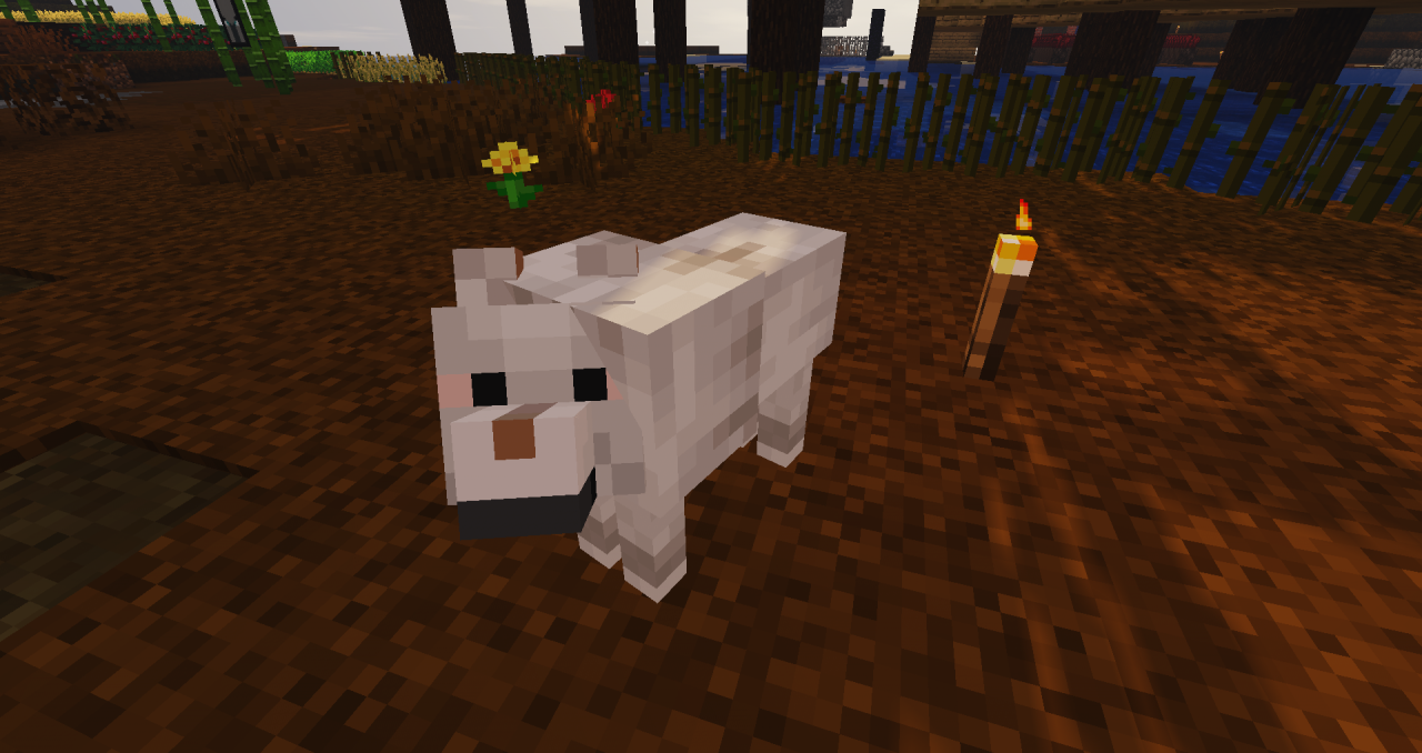 Thylasine's realistic wolves Minecraft Texture Pack