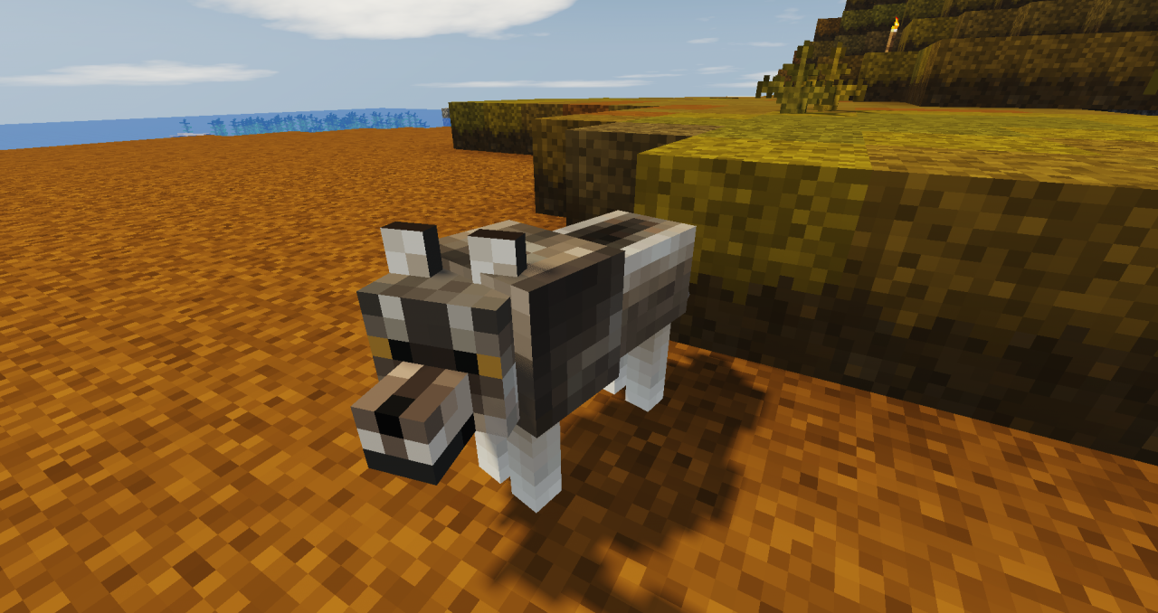 Thylasine's realistic wolves Minecraft Texture Pack