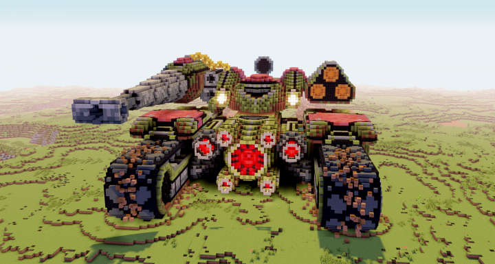 Hammer tank | C&C Red Alert 3 Minecraft Map