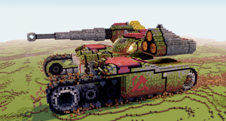 Hammer tank | C&C Red Alert 3 Minecraft Map