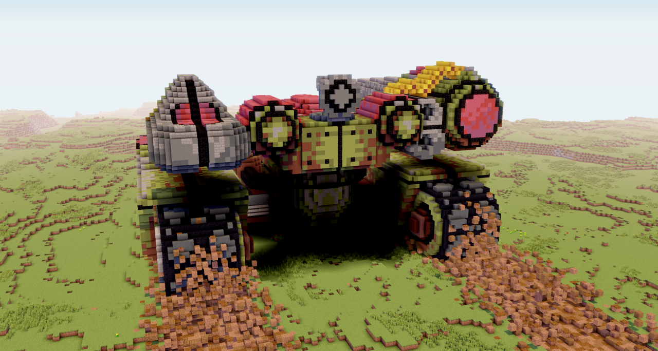 Hammer tank | C&C Red Alert 3 Minecraft Map