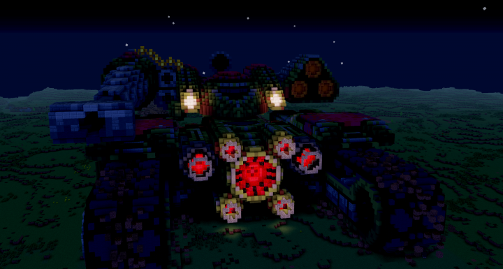 Hammer tank | C&C Red Alert 3 Minecraft Map