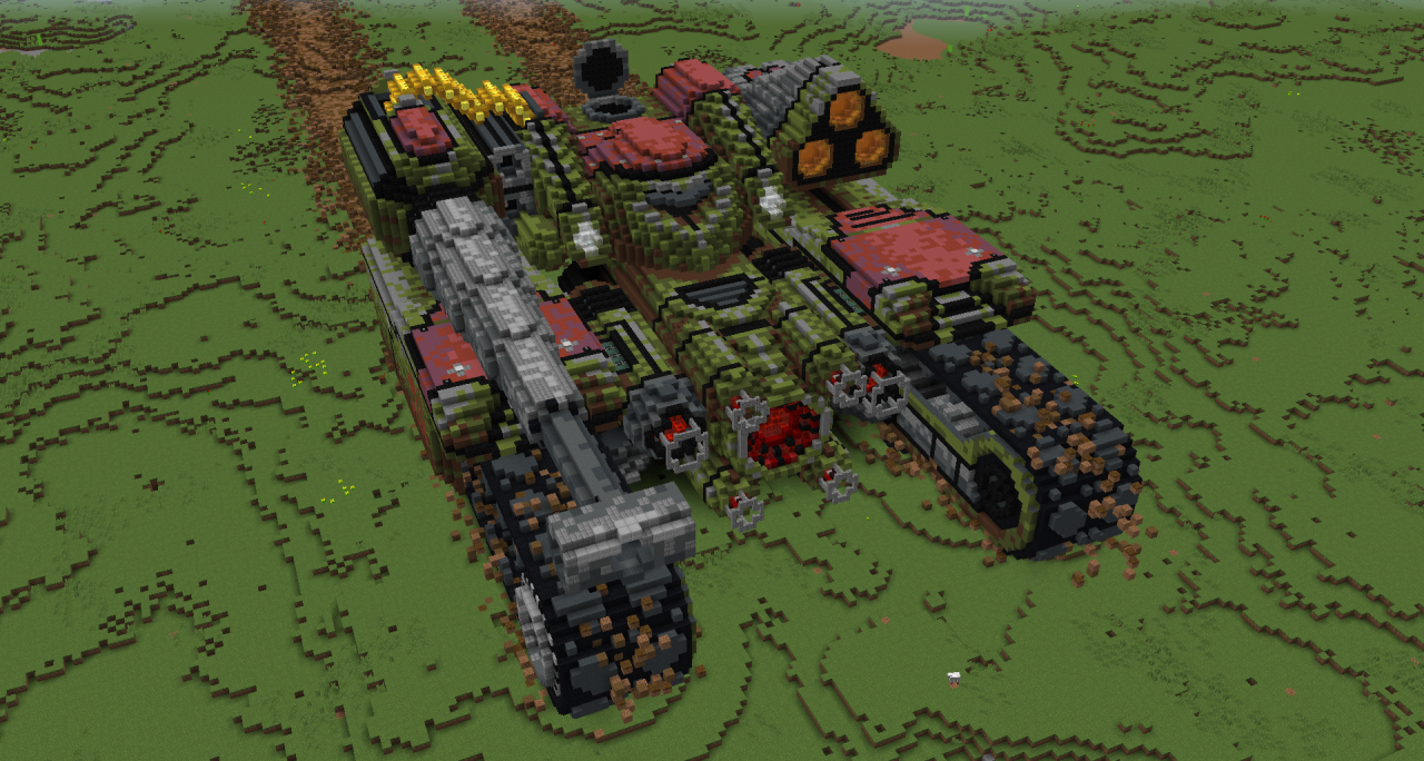 Hammer tank | C&C Red Alert 3 Minecraft Map