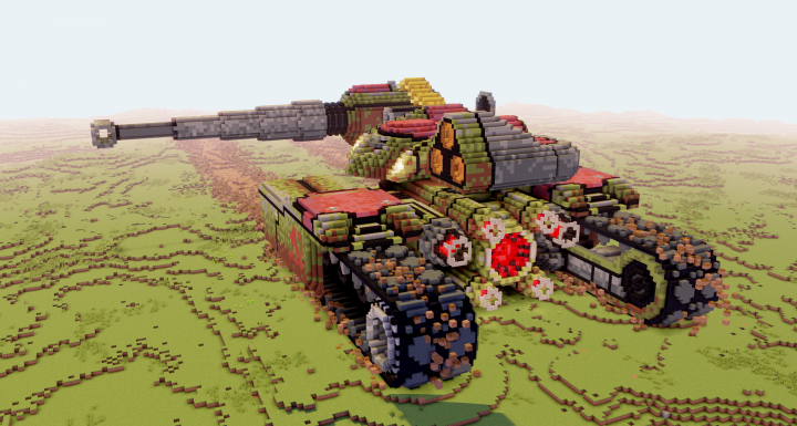 Hammer tank | C&C Red Alert 3 Minecraft Map